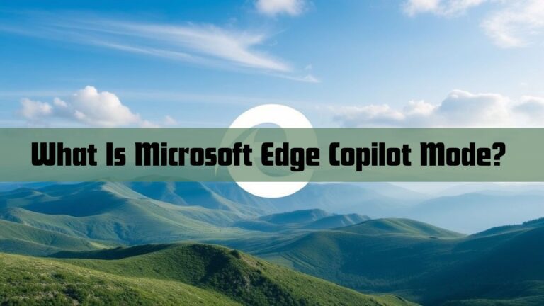 What Is Microsoft Edge Copilot Mode Archives » TechyNerd